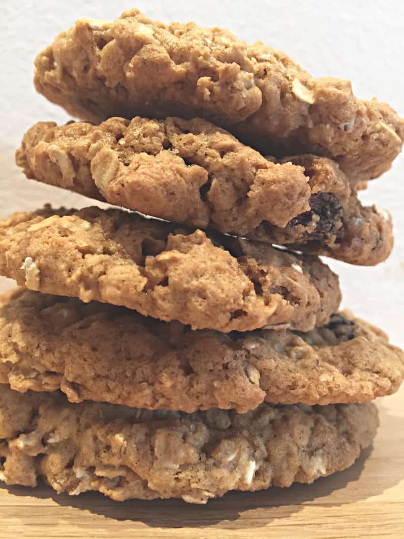 Opskrift på havregrynscookies