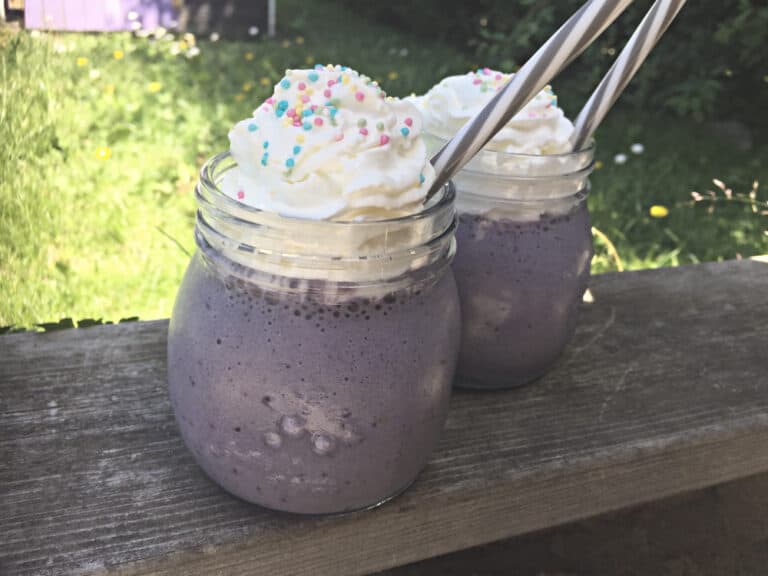 Brombær milkshake